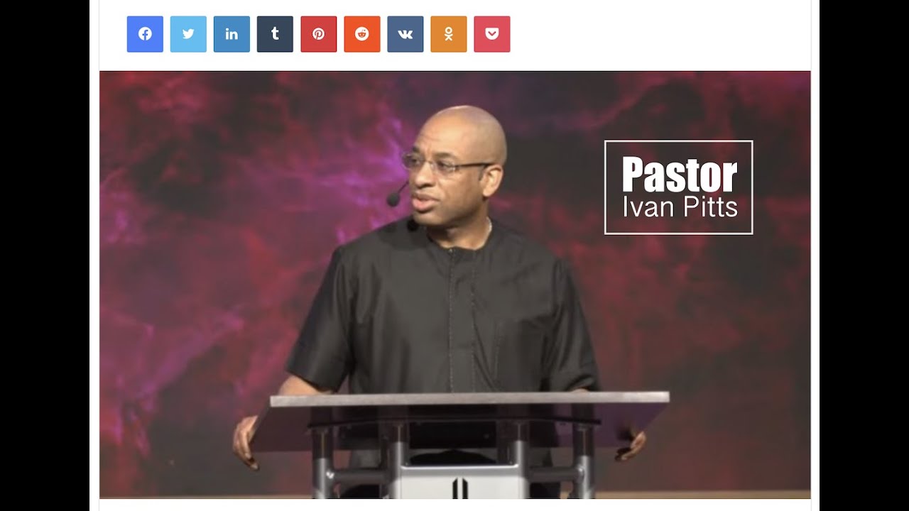 A MESSAGE OF HOPE TO PASTOR IVAN PITTS AND FAMILY - YouTube