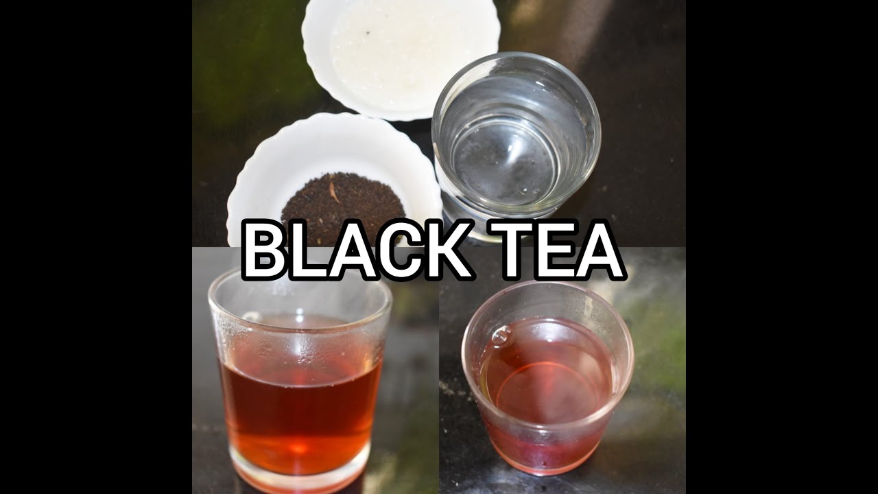 Black tea recipe | Basic black tea recipe | How to make perfect black ...