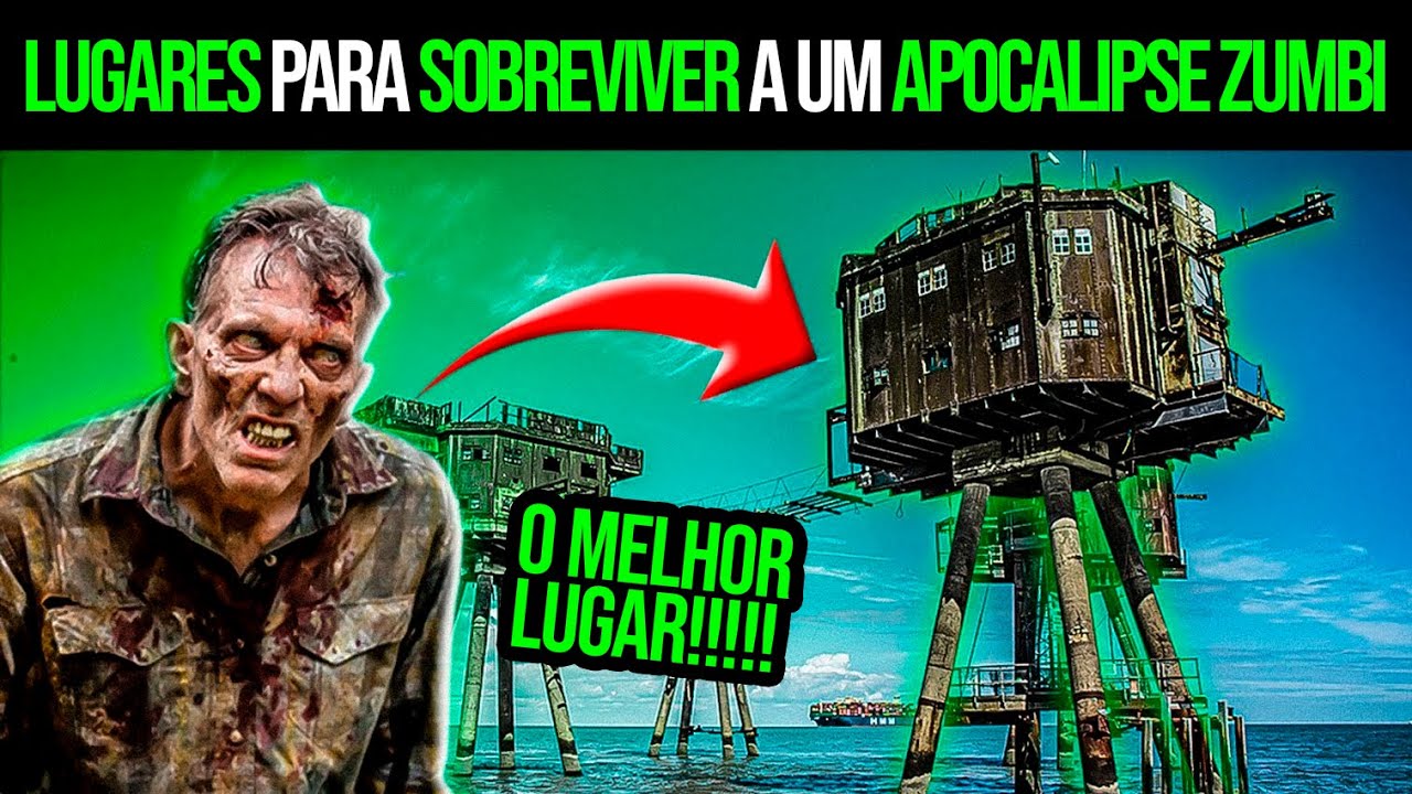 LUGARES para SOBREVIVER A UM APOCALIPSE ZUMBI - Área Zumbi (PLACES TO ...