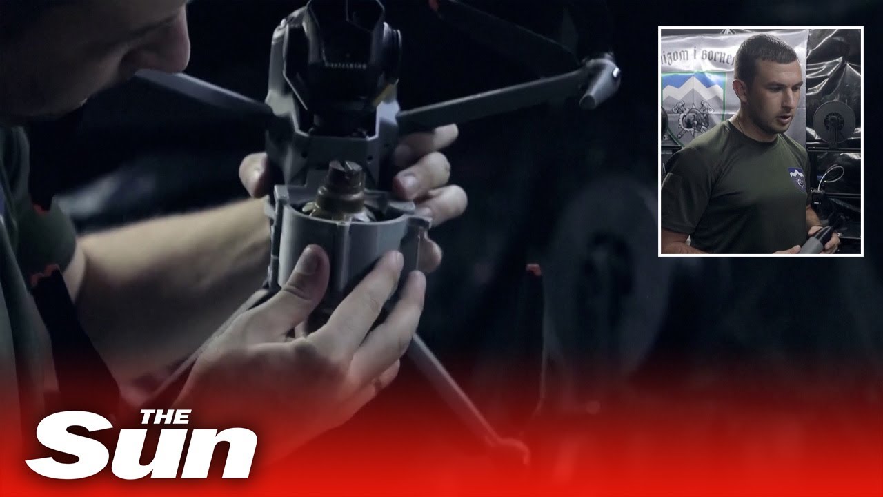 Ukrainain soldier makes 3D printed parts for frontline drones - YouTube