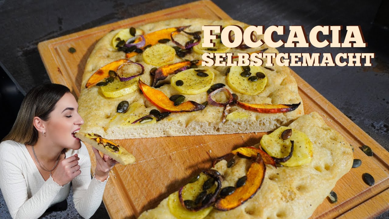 Foccacia | die herbstliche Variante - YouTube