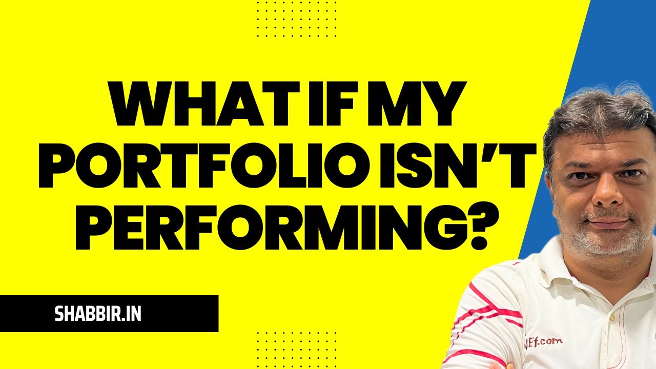 What to Do If Portfolio is Not Performing Well Enough? - YouTube
