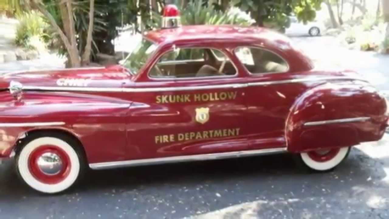 1947 Dodge Deluxe Fire Chiefs Car - YouTube