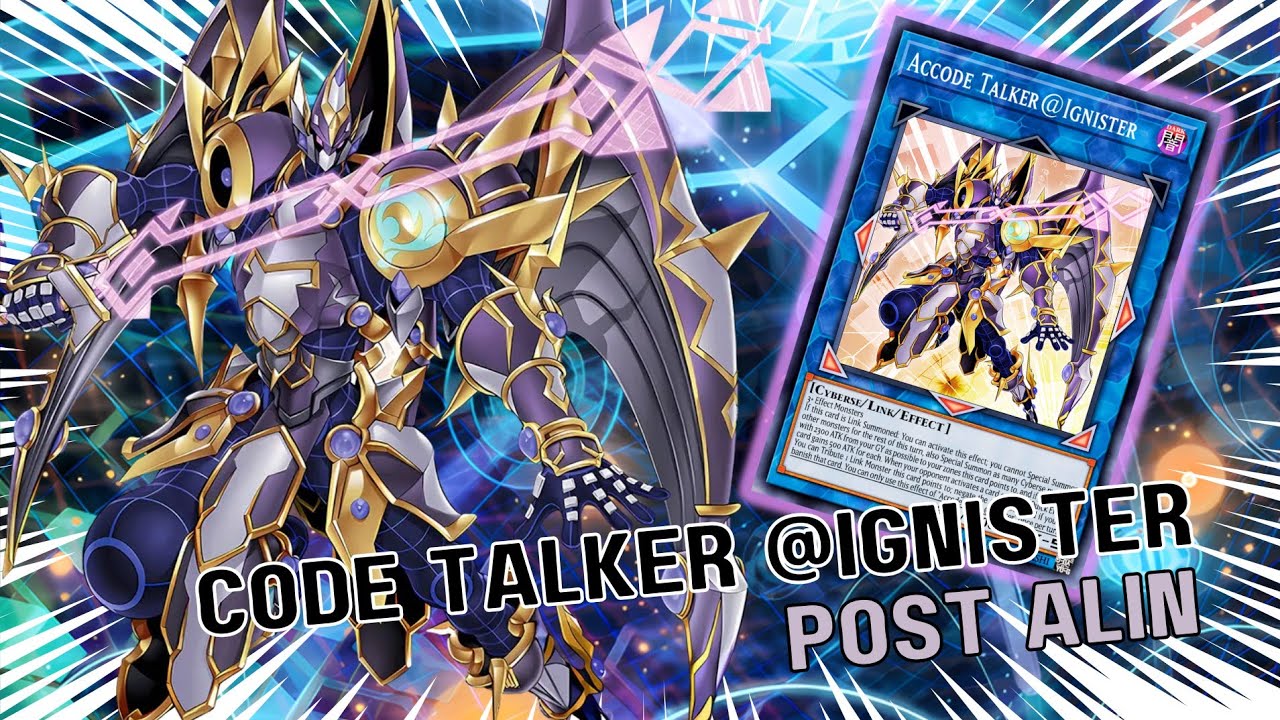 YGO COMBOS: Code Talker Ignister POST ALIN - YouTube