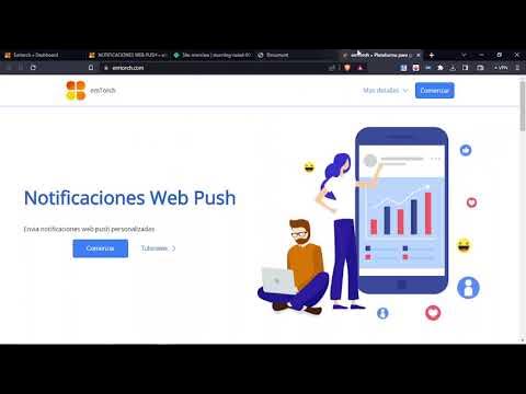 Enviar notificaciones web push con lenguaje de programación(python, php ...
