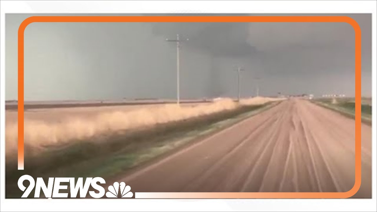 Colorado's first 2024 tornado captured on camera - YouTube