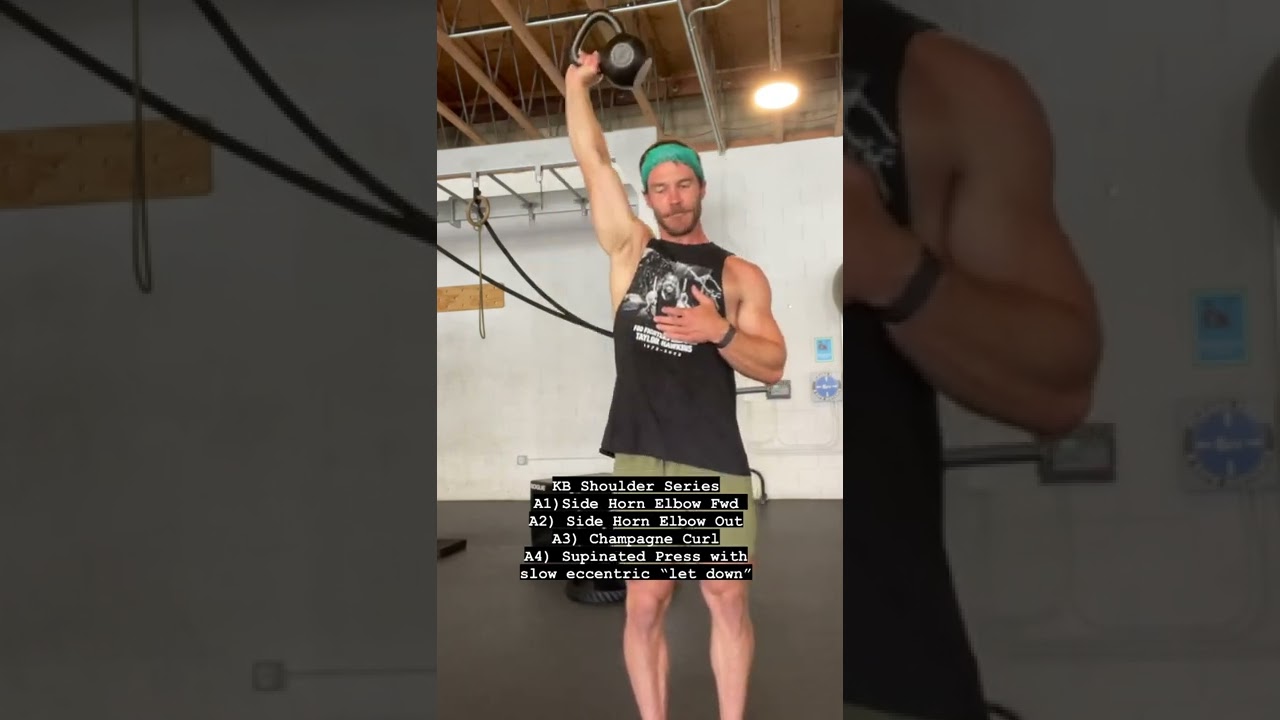 Kettlebell Shoulder Series - YouTube