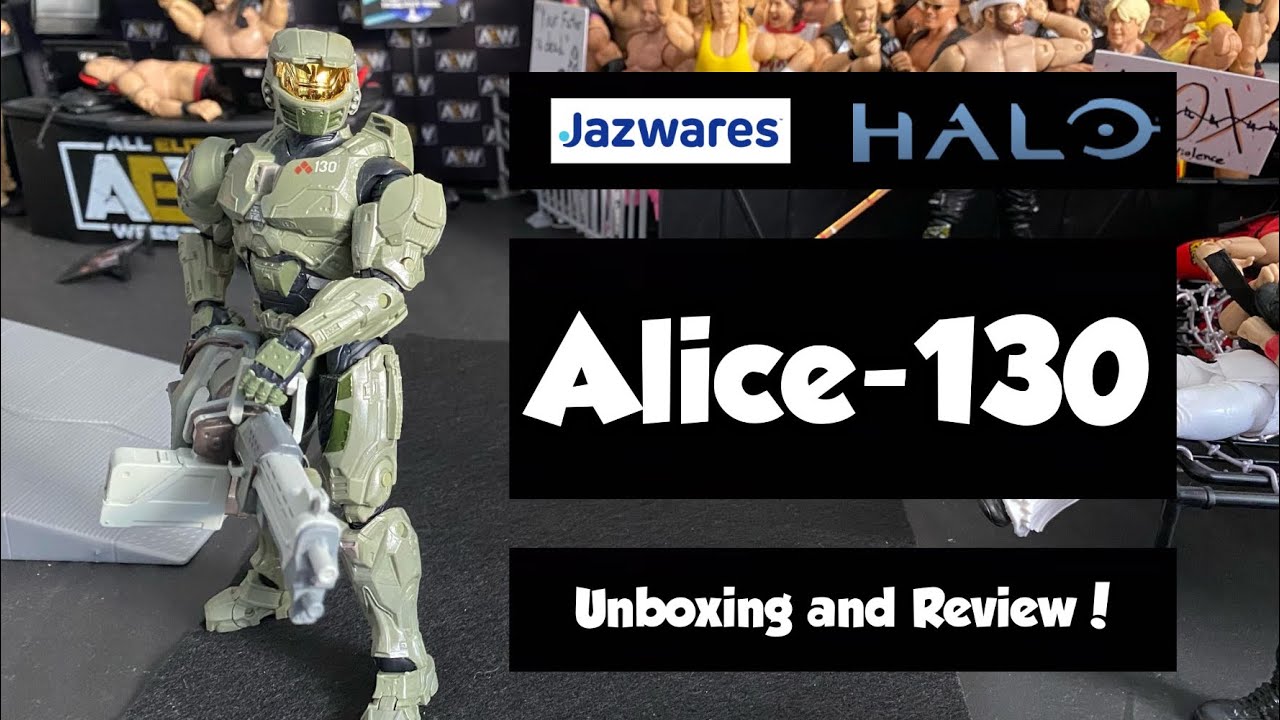 Halo The Spartan Collection Series 7 Alice-130 Unboxing & Review! - YouTube