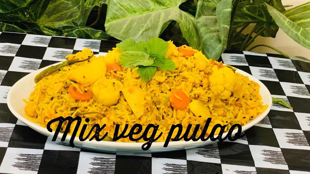 Mix vegetable pulao | Instant pot achari pulao| easy and quick ...
