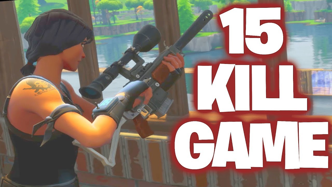 15 Kill Solo (Fortnite Battle Royale) - YouTube