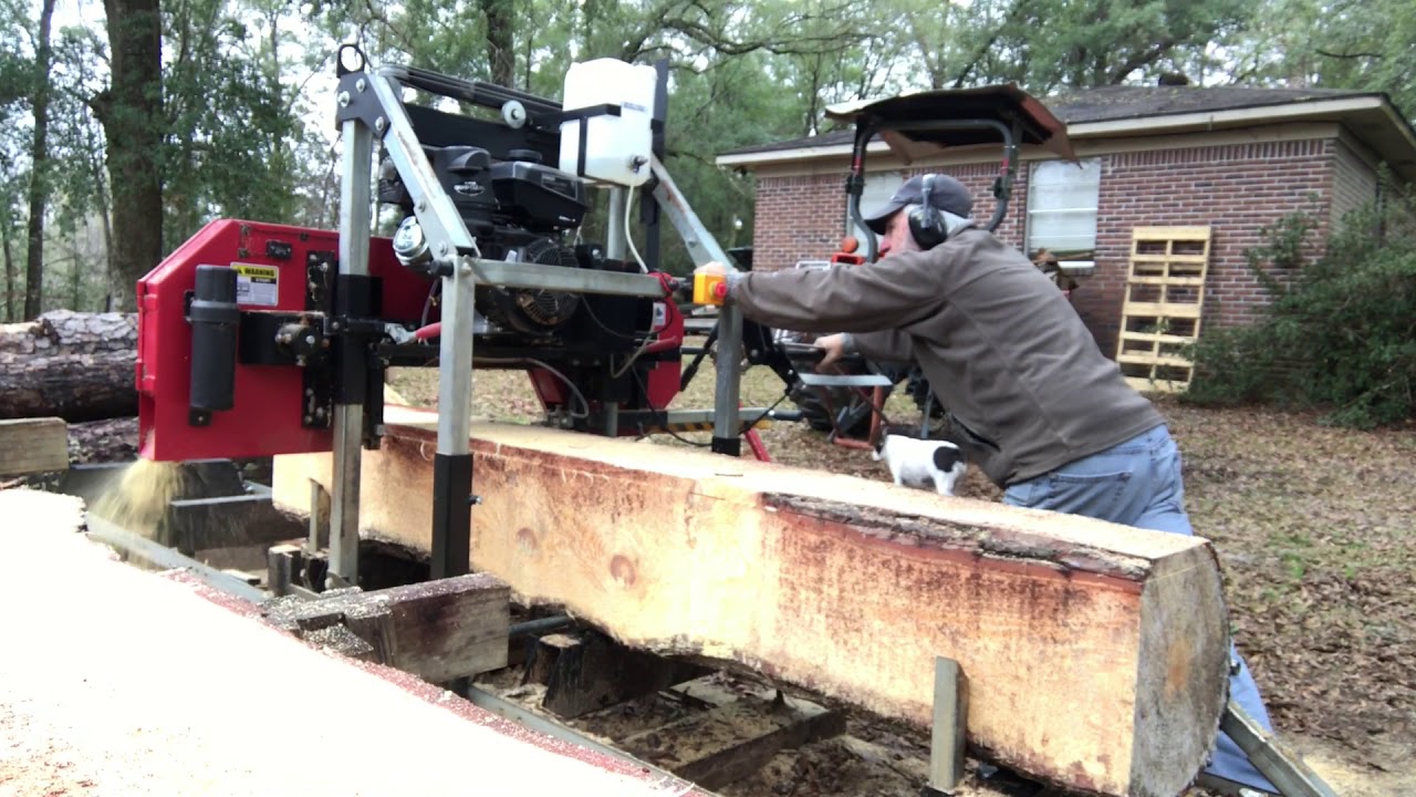 Milling Loblolly Pine: A Tutorial - YouTube