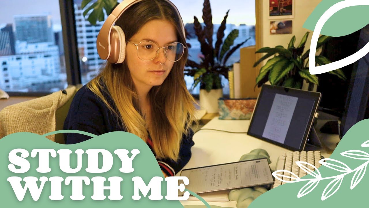 Study With Me Live | Pomodoro 50/10 | Physics PhD Student | Nature/Lofi | 3 hour | presentation ...