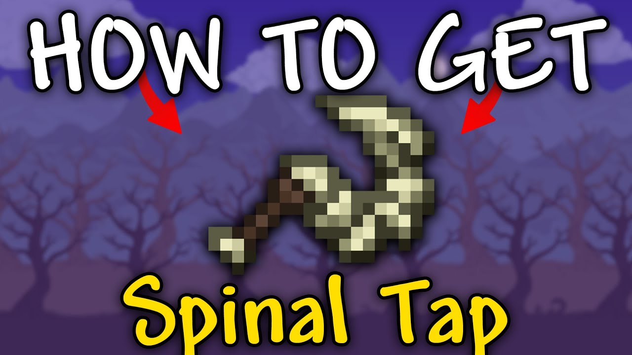 How to Get Spinal Tap in Terraria | Spinal Tap Terraria - YouTube