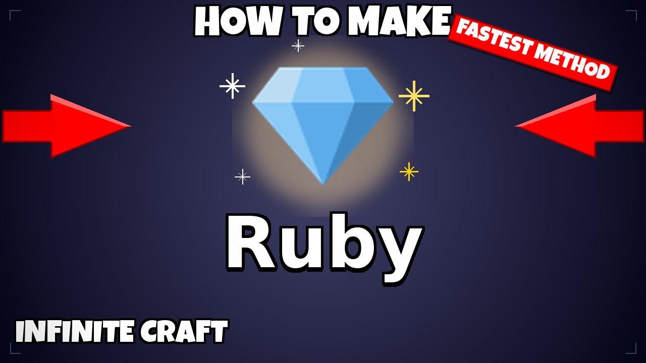 How to make 💎 Ruby - Infinite Craft - YouTube