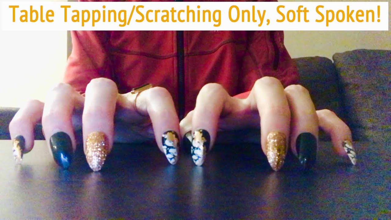 ASMR * Table Tapping & Scratching! * Fast Tapping * Soft Spoken ...