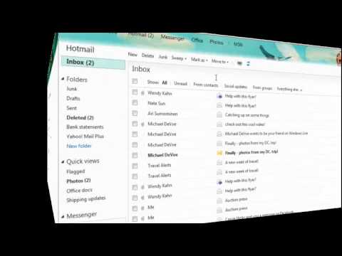 Hotmail: Office in your inbox - YouTube