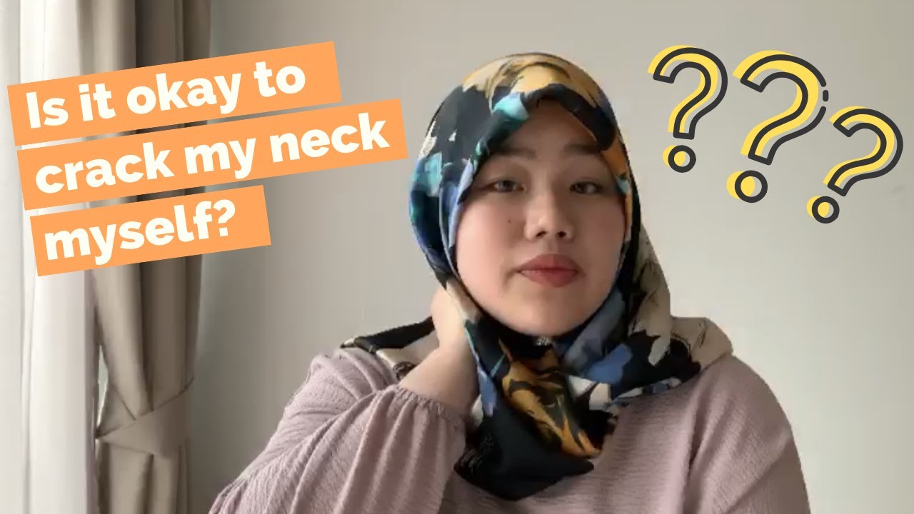 Is it okay to crack my neck myself? - YouTube