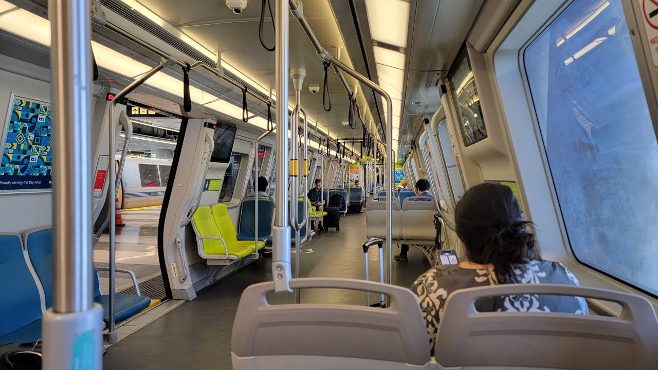 How to Ride the BART Train from the San Francisco Airport to Downtown ...