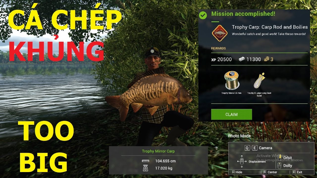 Fishing Planet - Trophy Carp - Carp Rod And Boilies - Trophy & Unique ...