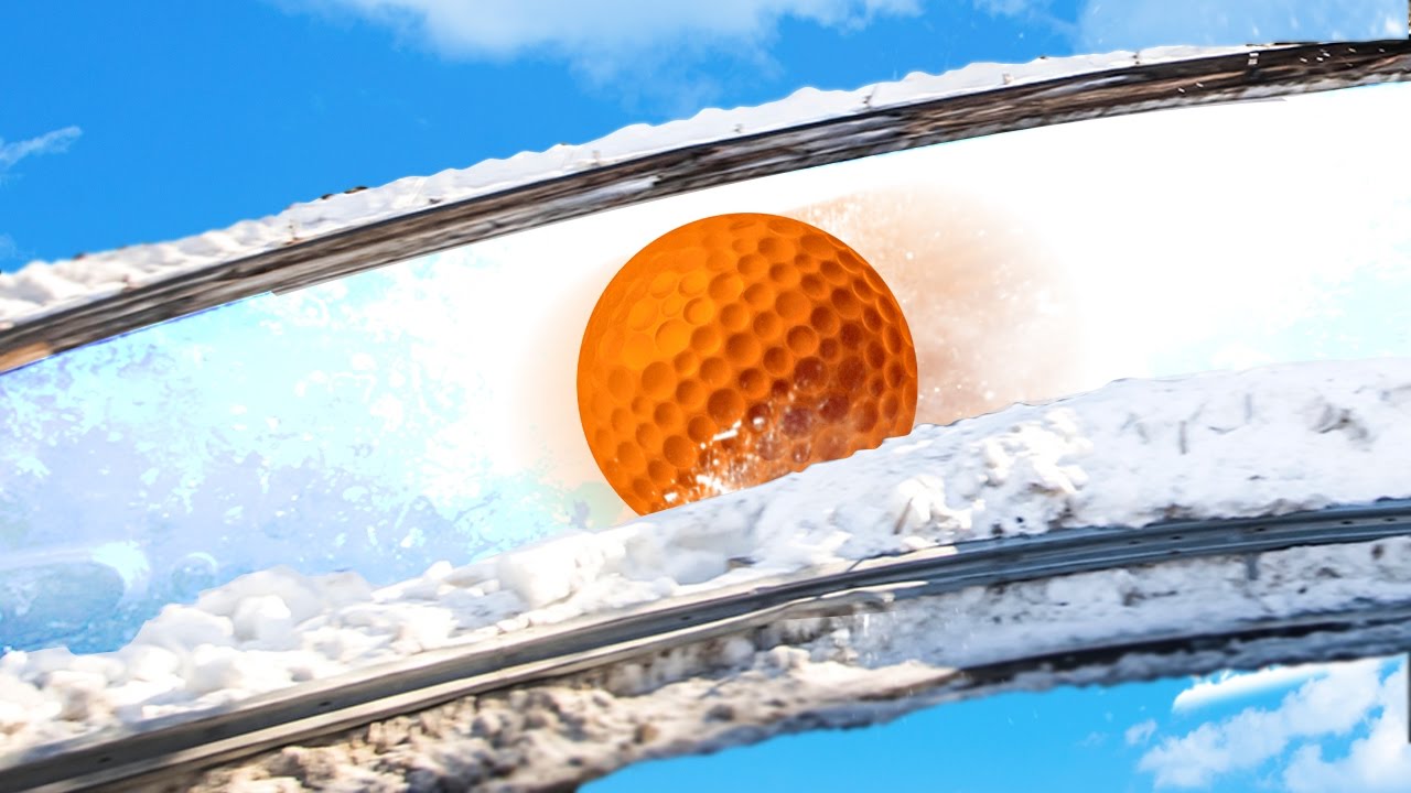 ICY GOLF! - TOWER UNITE - YouTube