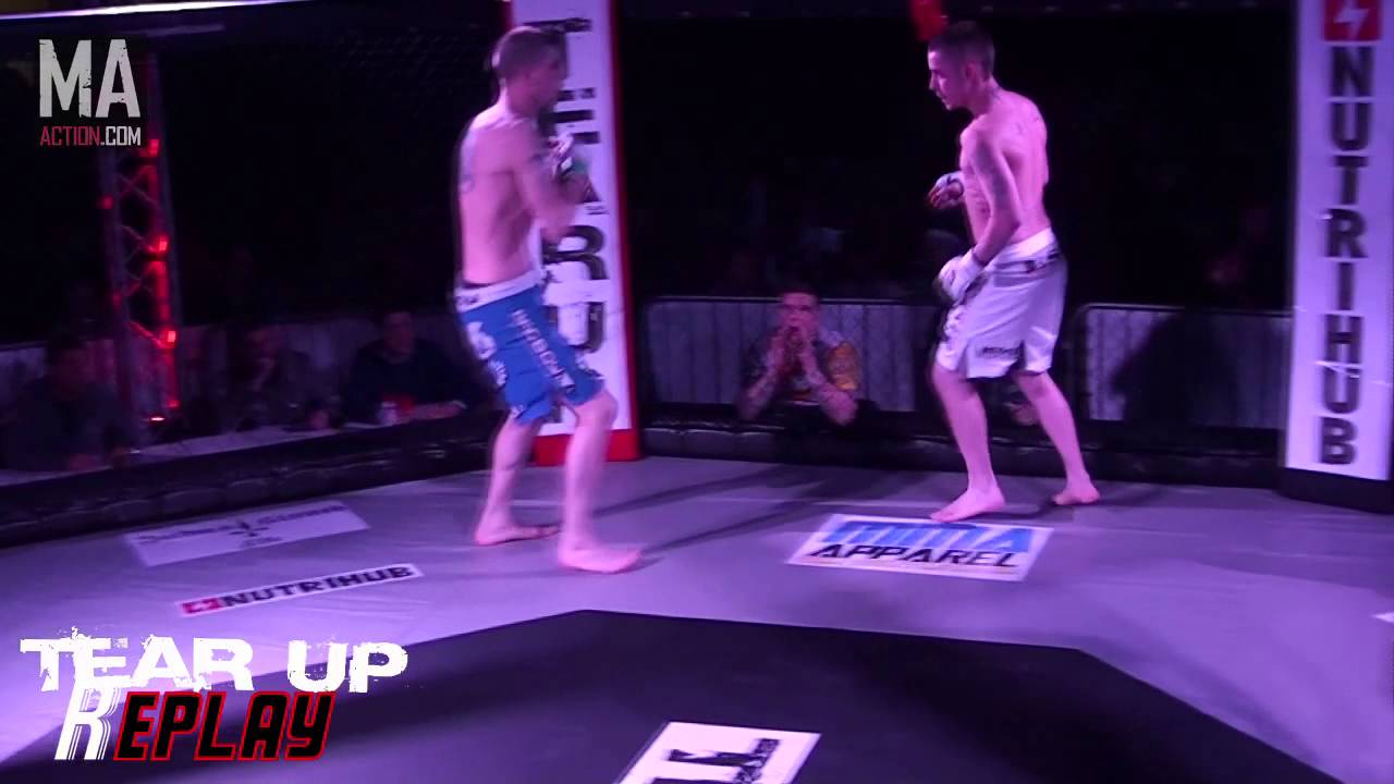 TEAR UP 12 - Alex Smith - Warren vs. Ash Atkinson (Semi Pro MMA) - YouTube
