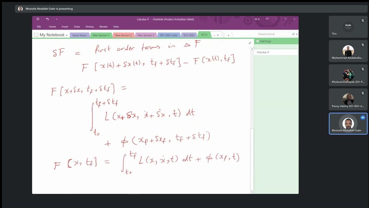 Optimal Control | Lecture 8 - YouTube