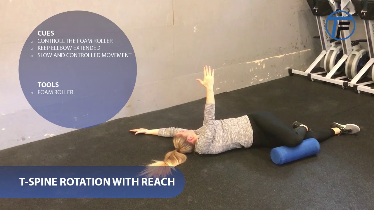 T-Spine Rotation with reach / FMS SM 0003 - YouTube