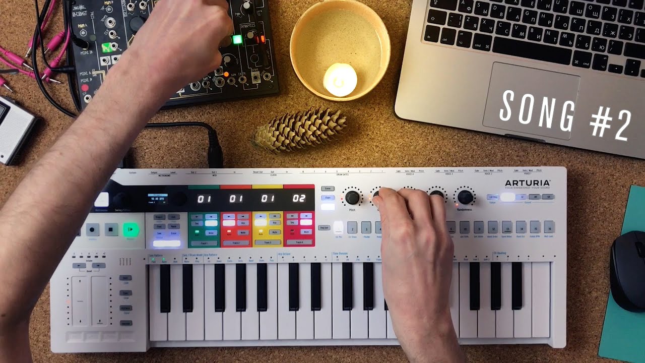 Arturia Keystep Pro performance (song 2) - YouTube