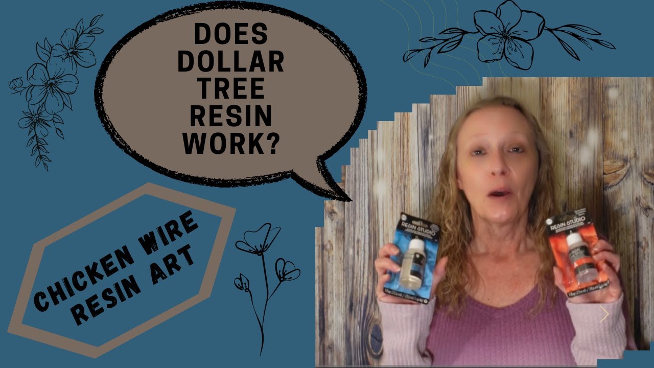 WOW! Dollar Tree Resin Picture Frame Craft | CHICKen Wire and REsin ...