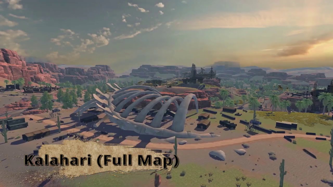 Kalahari full map openig and new character stefie and HP and EP ...