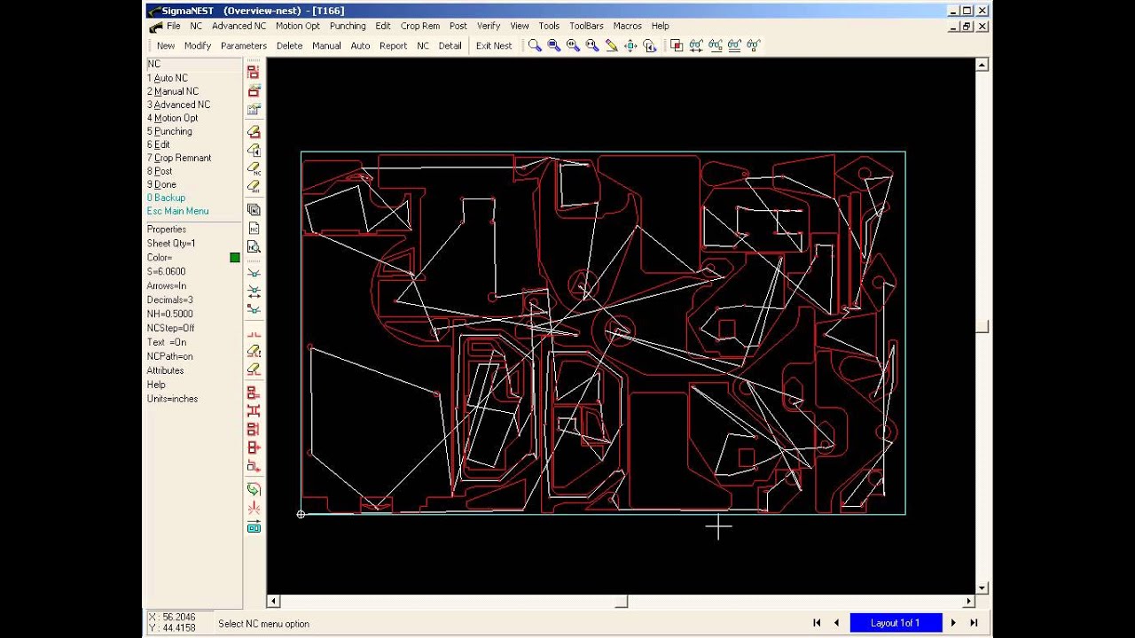 Learning Sigmanest--Overview nest nc1 - YouTube