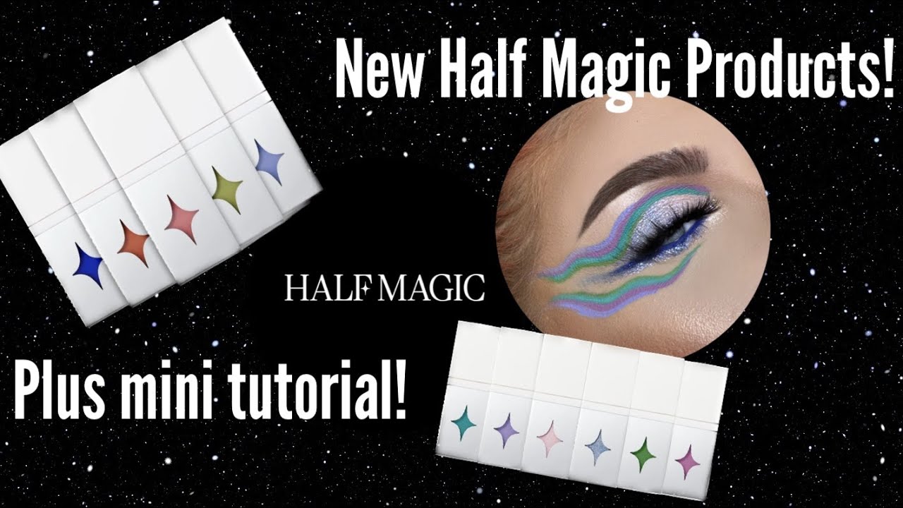 NEW Half Magic Products PLUS Mini Tutorial | Thebriabeauty - YouTube