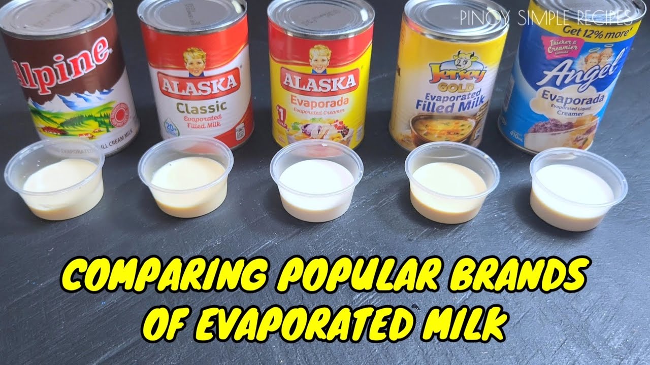 Rating Popular Evaporated Milk Brands In The Philippines YouTube