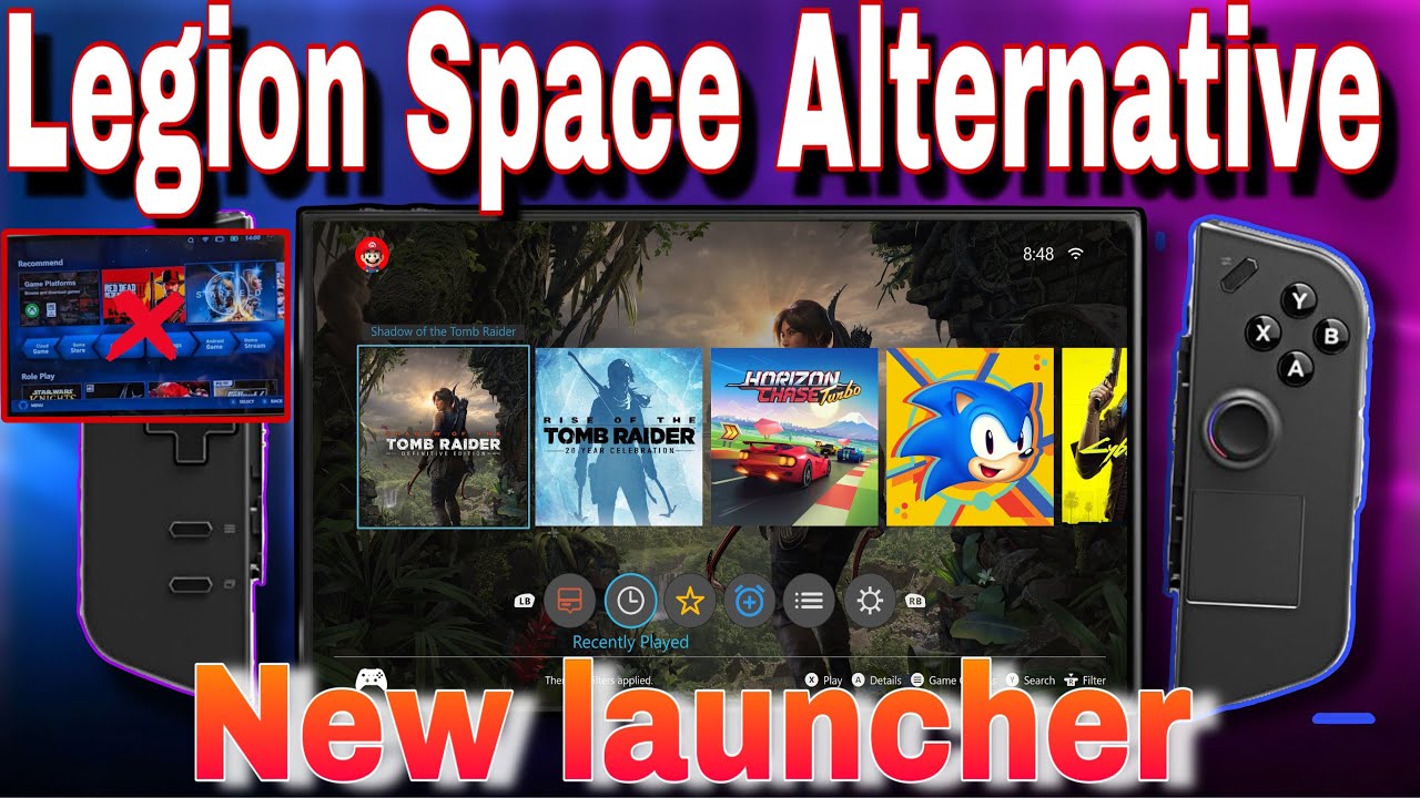 Lenovo Legion Go NEW Launcher | Way Better Than Legion Space - YouTube