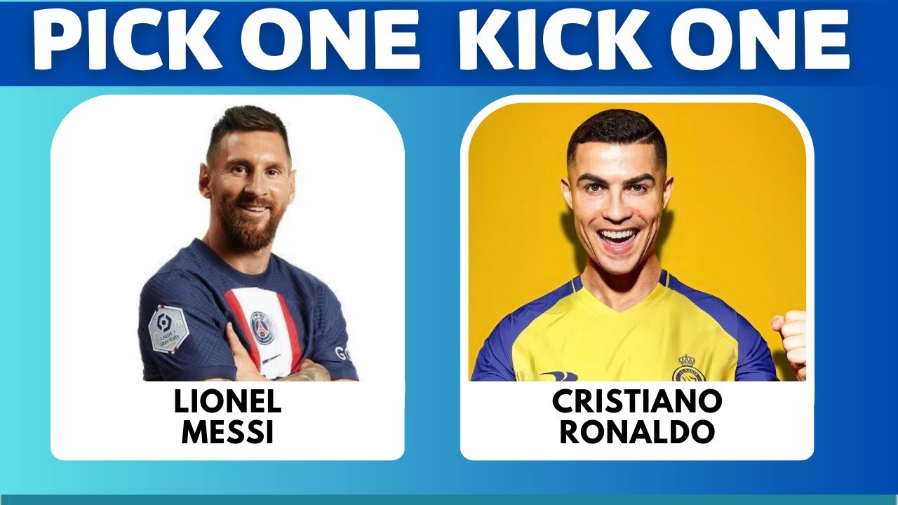 Pick One Kick One || FOOTBALL PLAYER QUIZ ⚽🔥 - YouTube