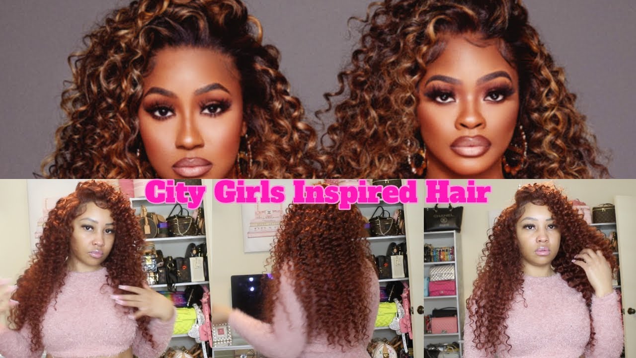Hermosa Hair City Girls inspired Hair - YouTube