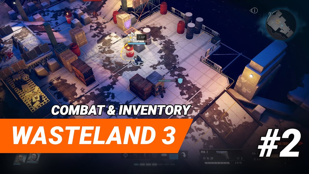 Wasteland 3 Gameplay Part 2: Turn-based Combat Engagements & Skill ...