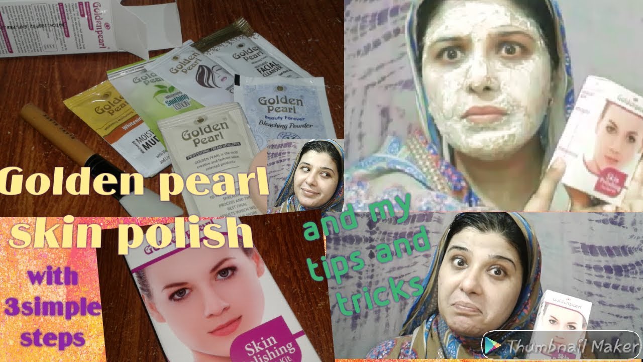 Golden girl skin bleach pack full review(reposting video) - YouTube