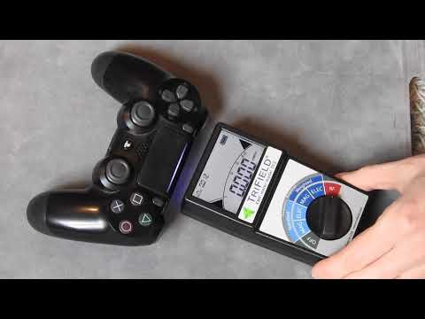 Sony PS4 EMF/RF Radiation Test - Wireless Bluetooth Controller v Trifield TF2 Meter