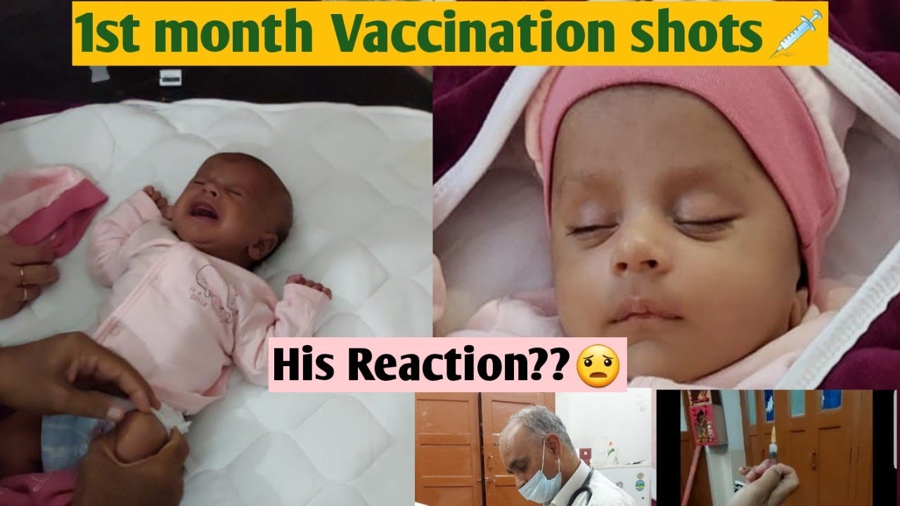 Baby's First Vaccination shots💉 - YouTube