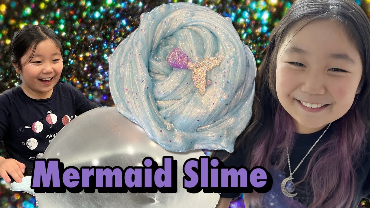 Making Mermaid Slime - YouTube