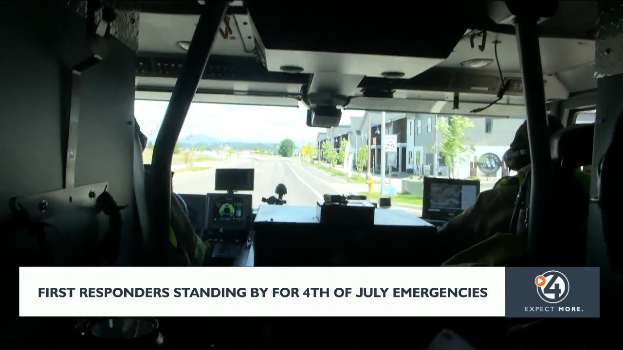 First responders standing by for 4th of July emergencies - YouTube
