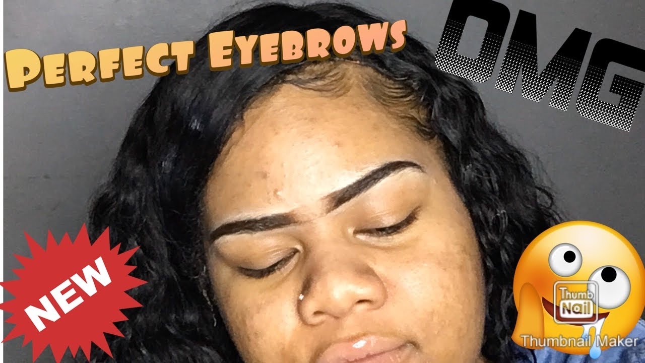 HOW TO: DRAW ON EYEBROWS TUTORIAL!(STEP BY STEP) - YouTube