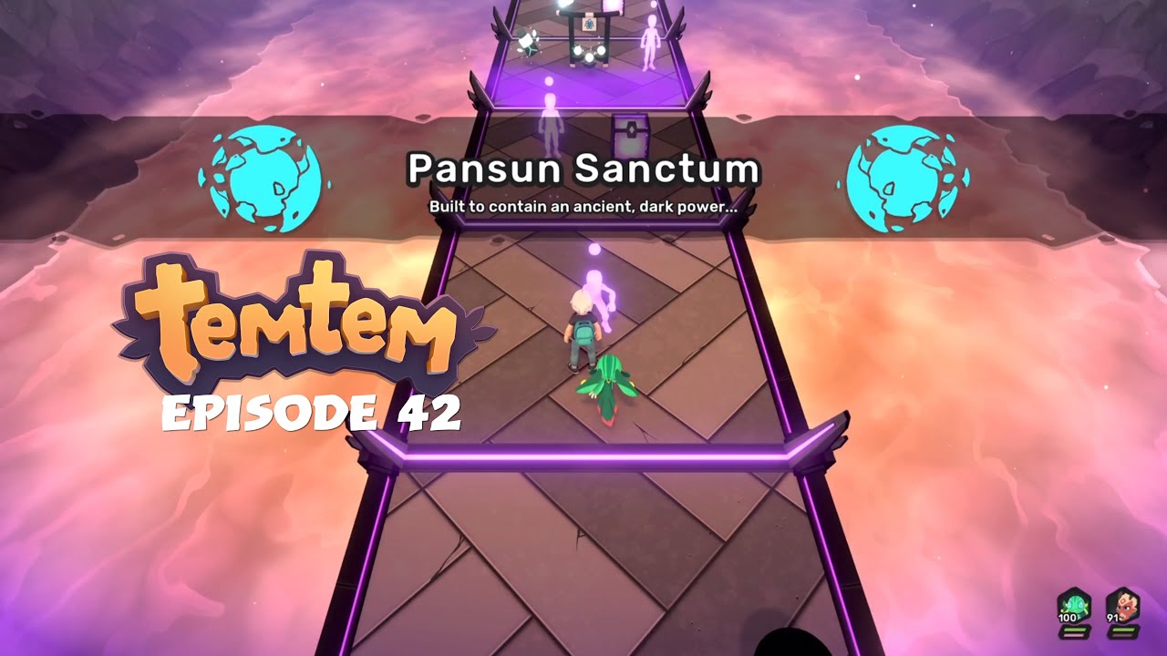 Temtem Episode 42, Pansun Sanctum Part 1: The Trial - YouTube