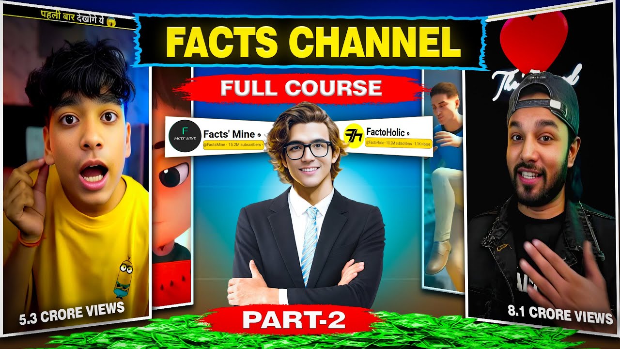 Make Viral Facts Video like @FactsMine and @The_Fact | Part-2 | Facts ...