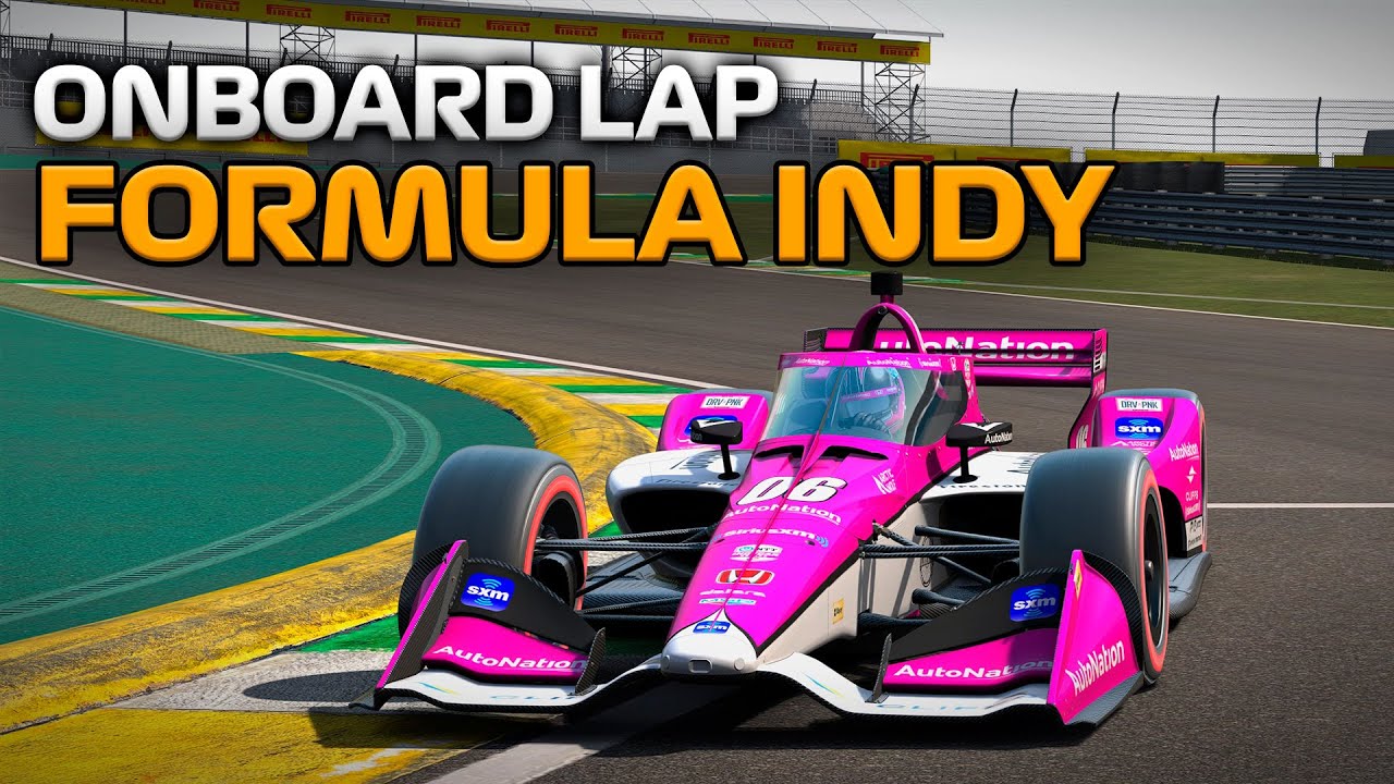 Racing with Indycar Mod for Assetto Corsa: Helio Castroneves Onboard ...