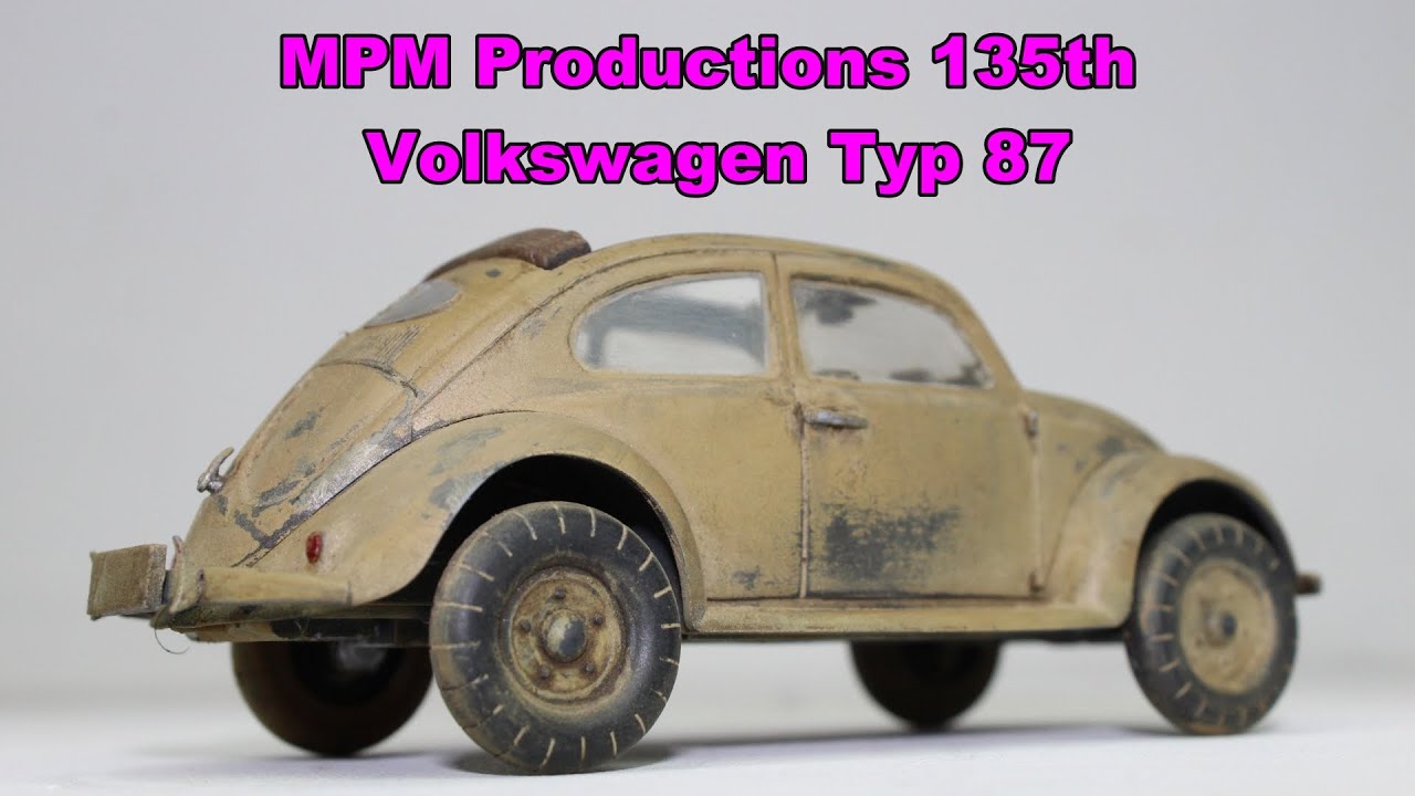 MPM Productions 135th Volkswagen Typ 87 Completed Plastic Scale Model ...