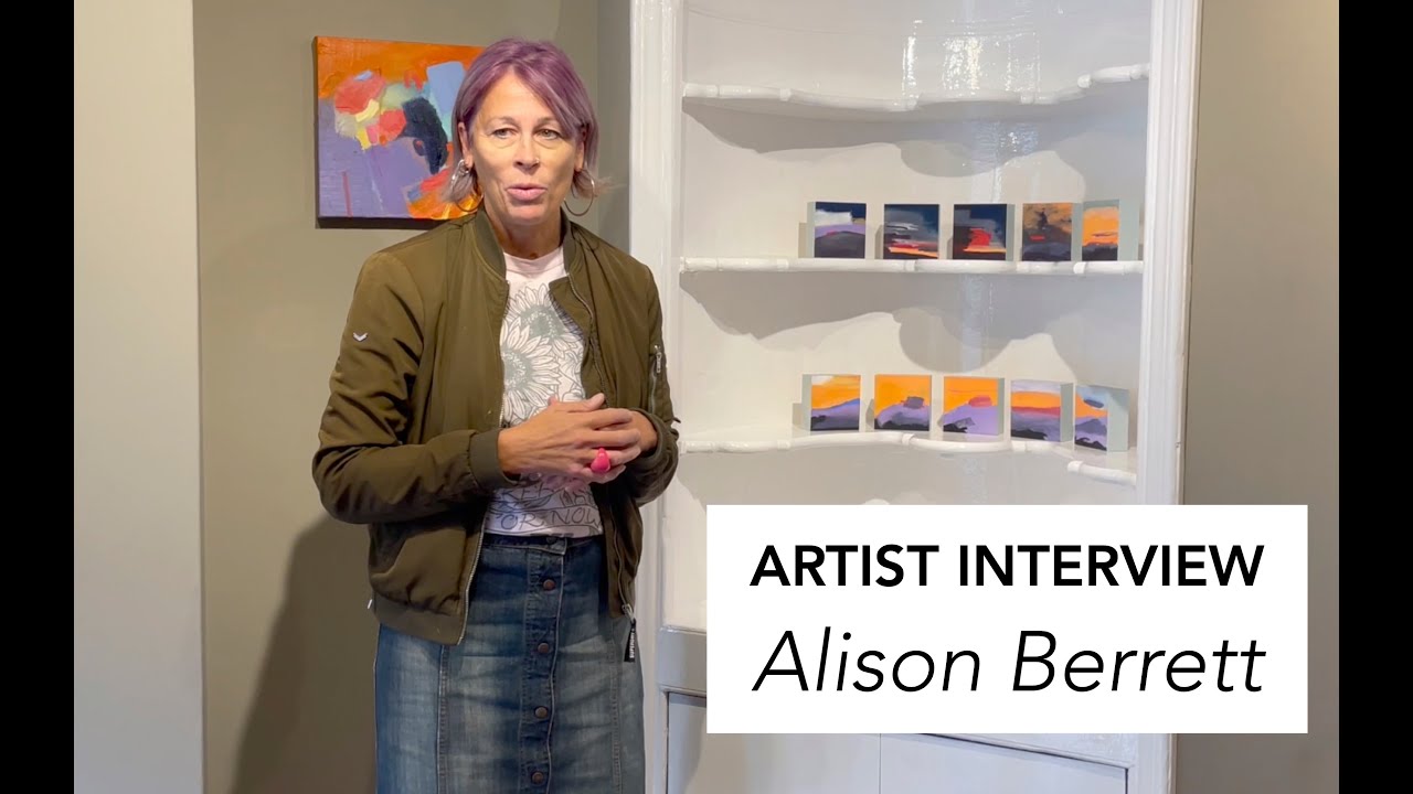 Alison Berrett discusses her exhibition 'Colours of a Day' showing at ...