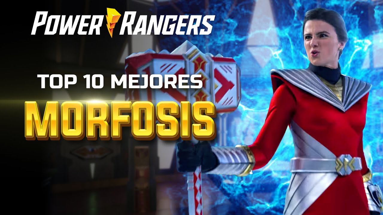 Power Rangers Top 10 Mejores Mórfosis de la historia - YouTube