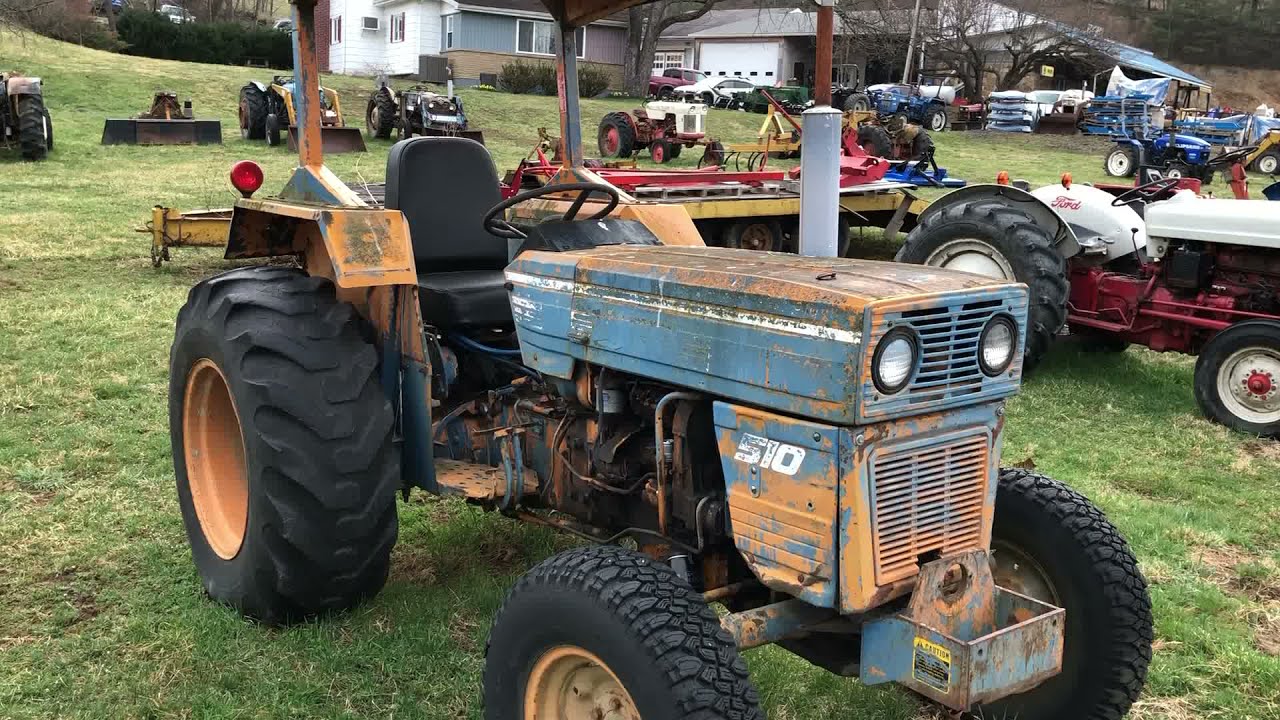 Long 510 Model Utility Tractor - 2.7L 3Cyl - 48HP Diesel - Mfg. from ...